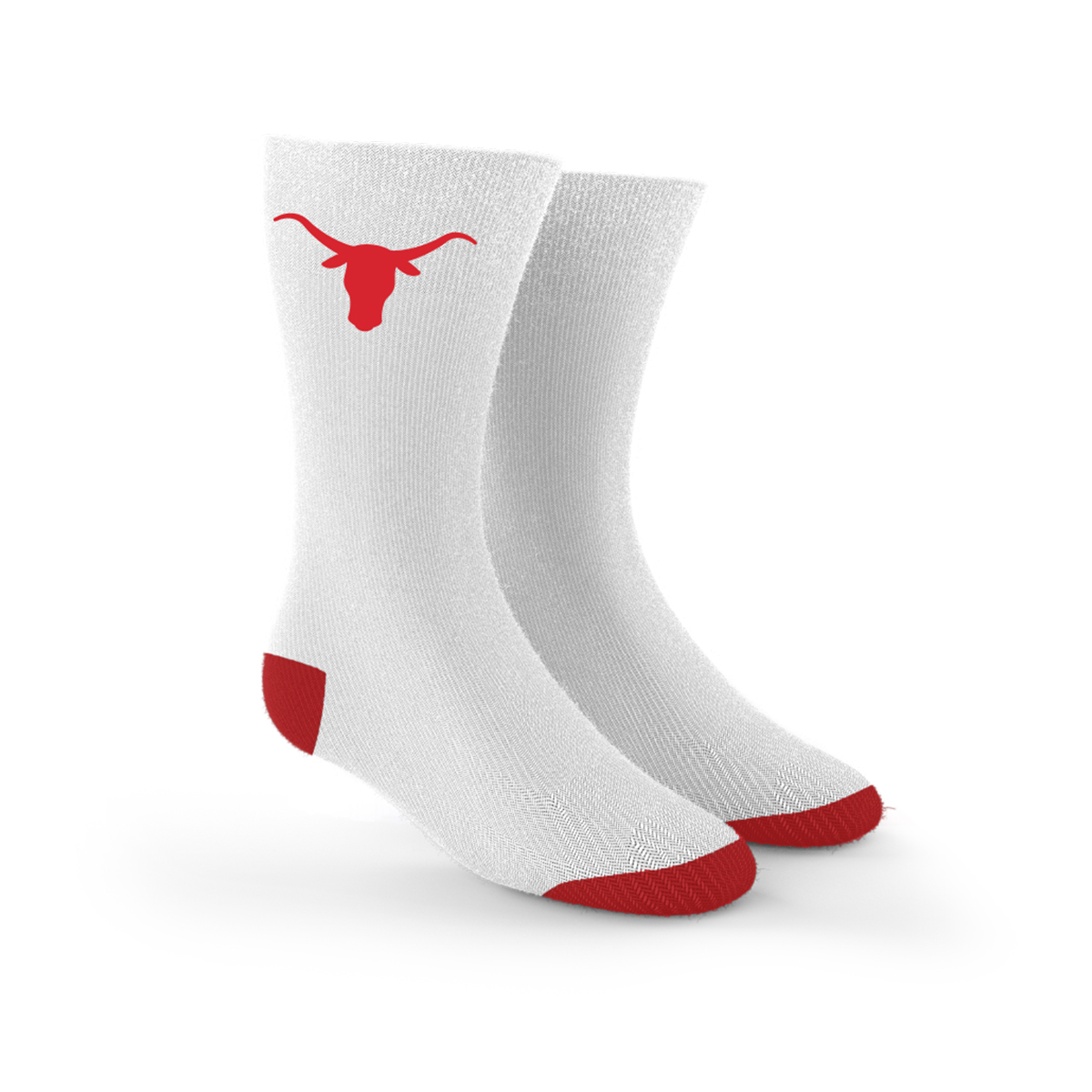 Inner West Bulls by DKM Blue. Bulls Unstoppabull Socks - Pack of 2 - White